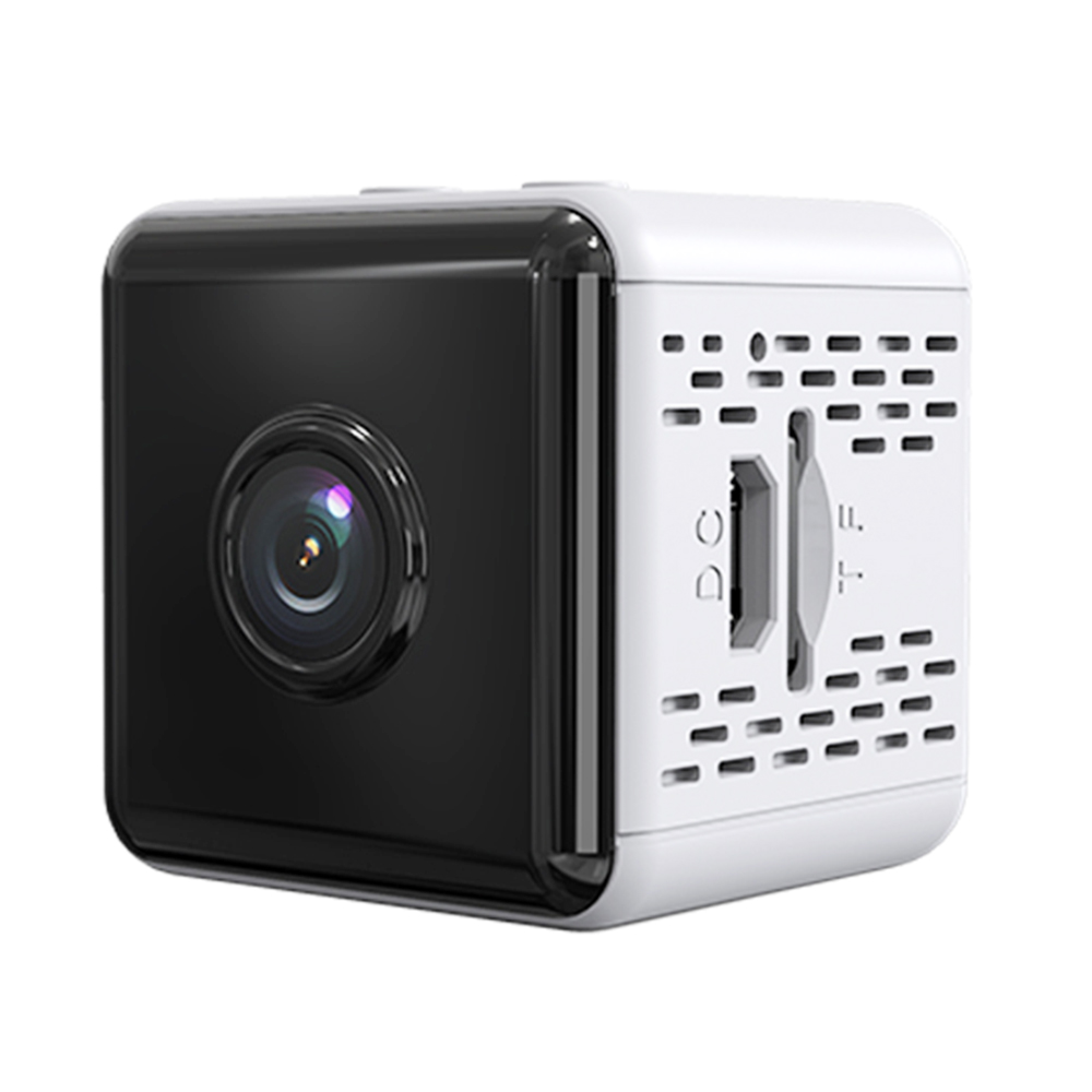Mini Wireless Camera X6D Real 1080P White
