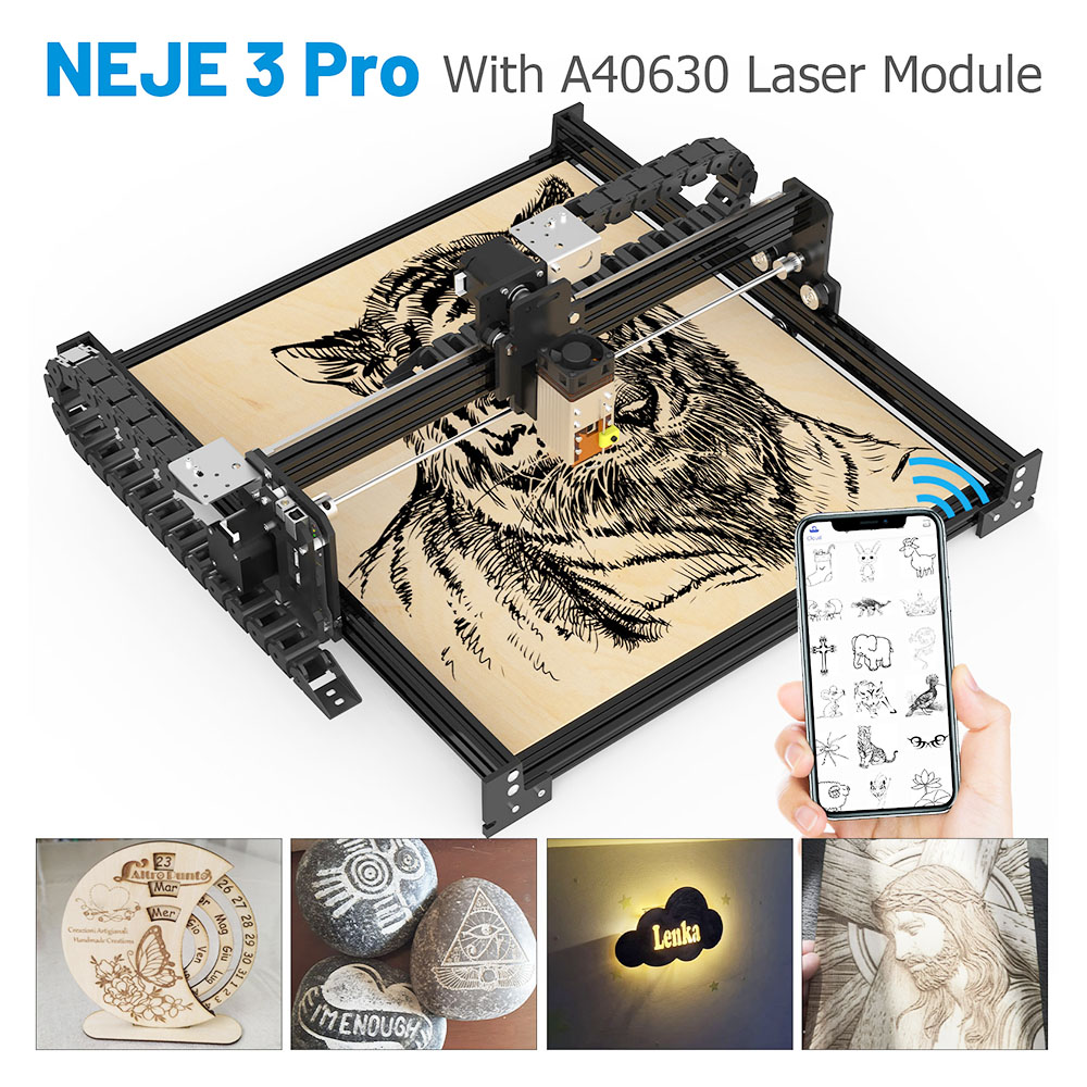 NEJE 3 Pro A40630 5.5W CNC Laser Engraver