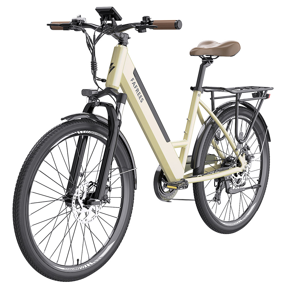 Fafrees F26 Pro 26'' Step-through City E-Bike Golden