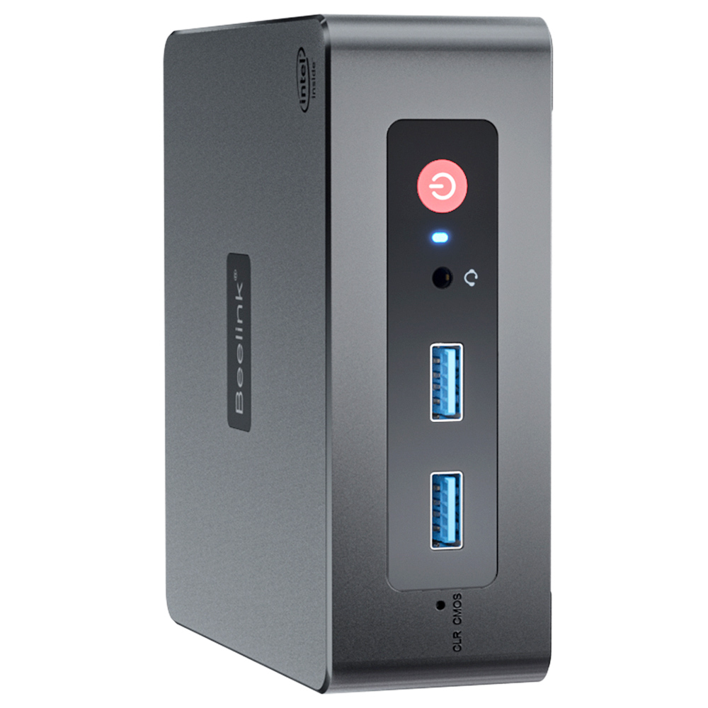 Beelink MINI S Mini PC Intel N5095 8GB RAM 128GB SSD US Adapter