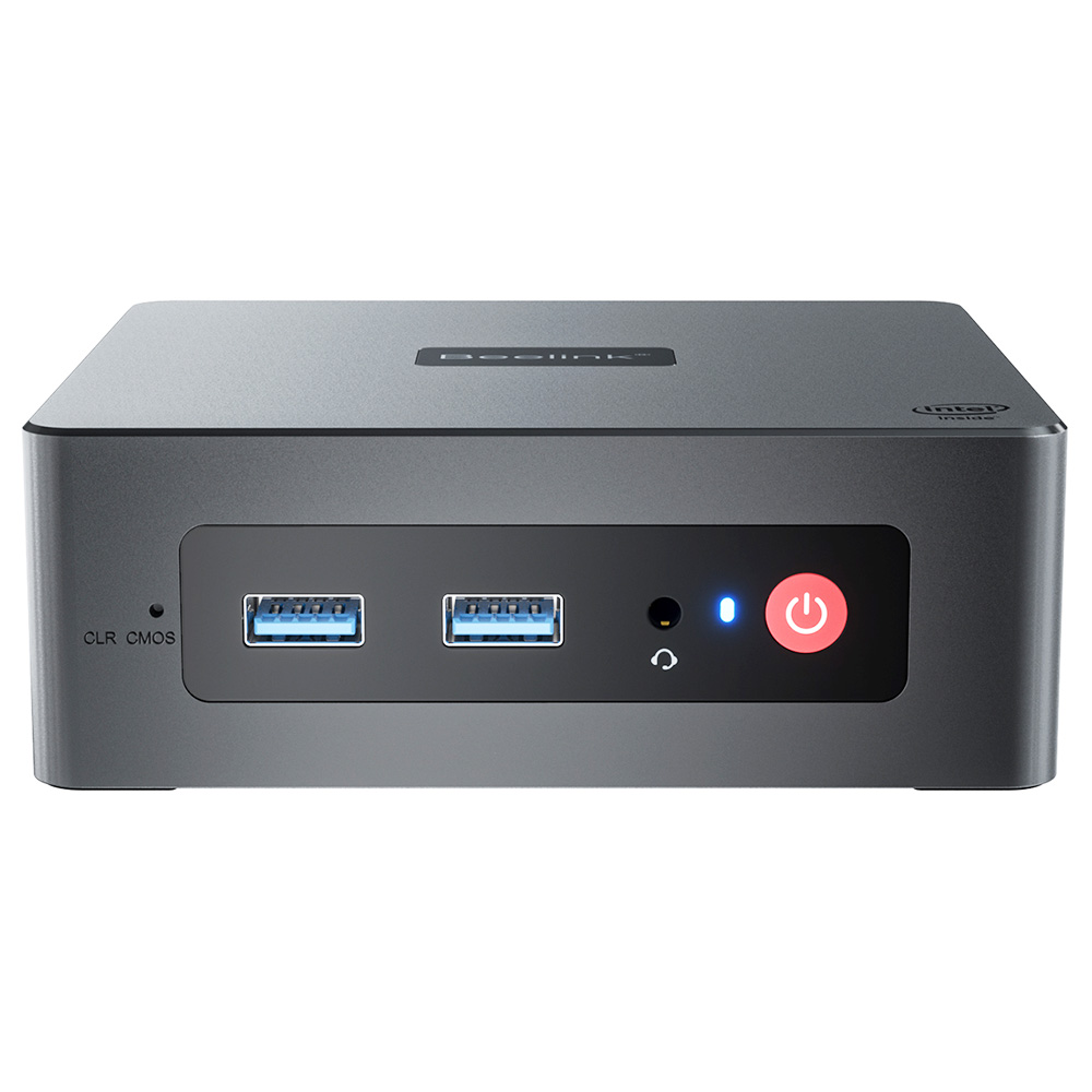 Beelink MINI S Mini PC Intel N5095 8GB RAM 128GB SSD US Adapter