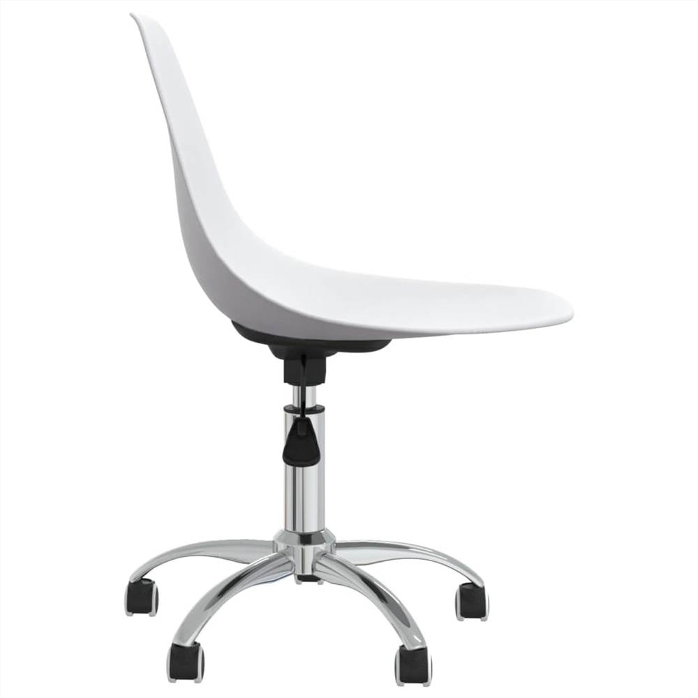 Swivel Office Chair White PP