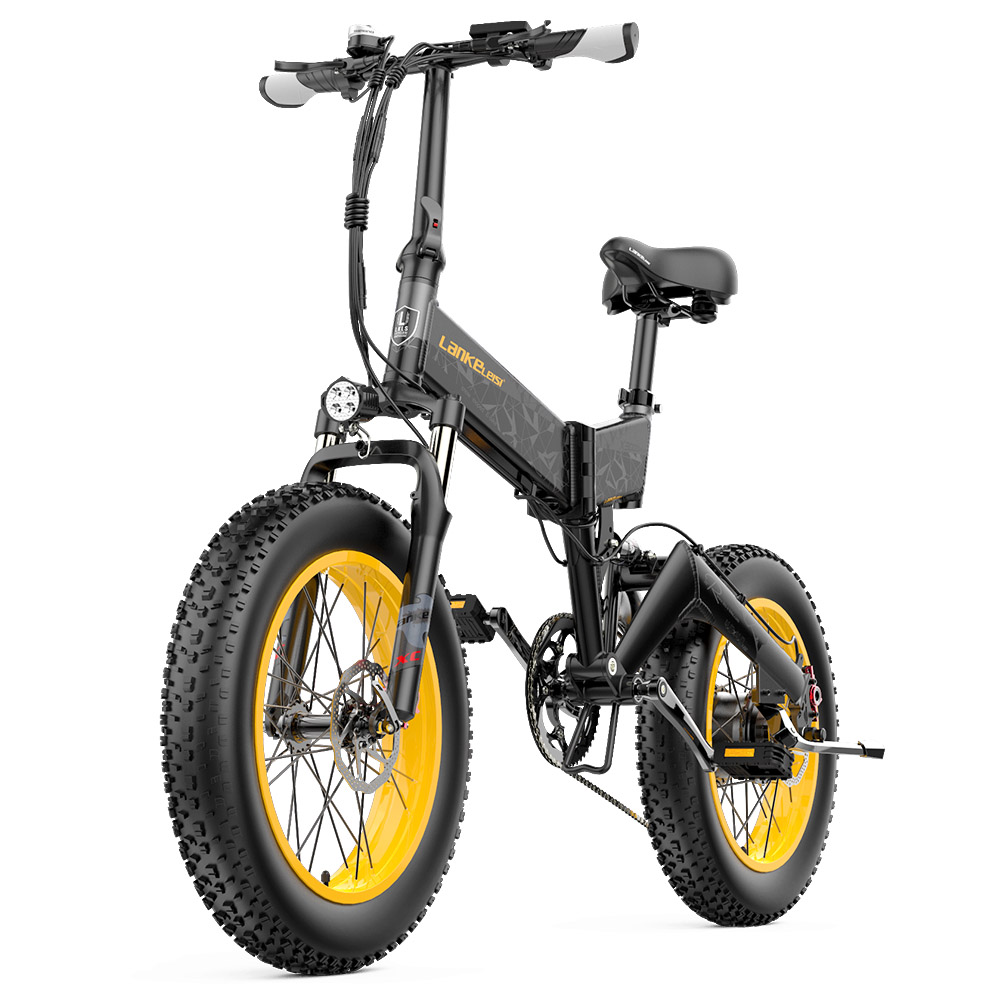LANKELEISI X3000 Plus Folding Electric Mountain Bike Grey