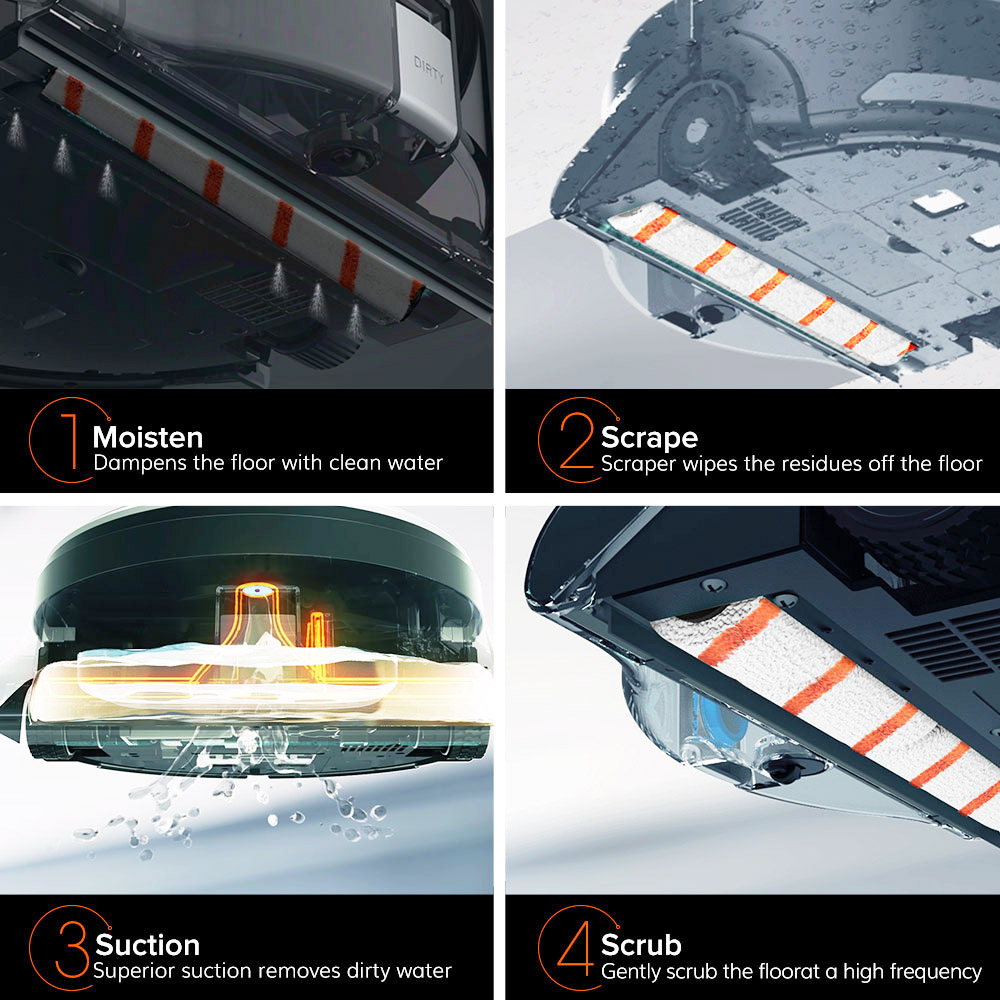 ILIFE W400 Floor Washing Robot EU Plug