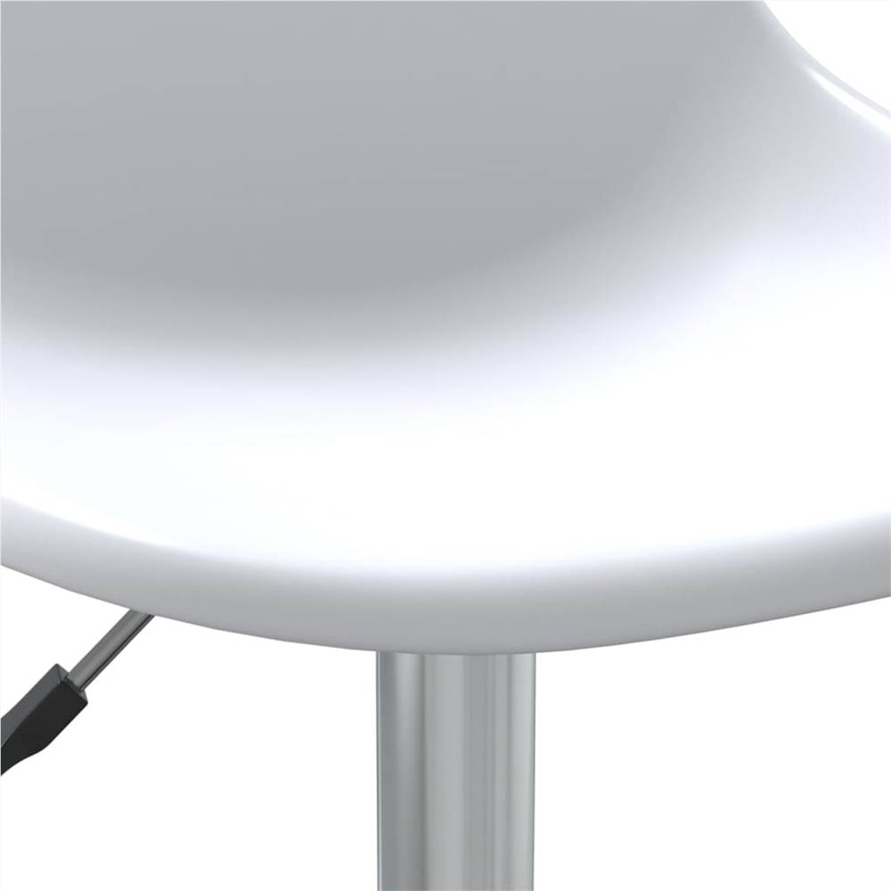 Swivel Dining Chair White PP