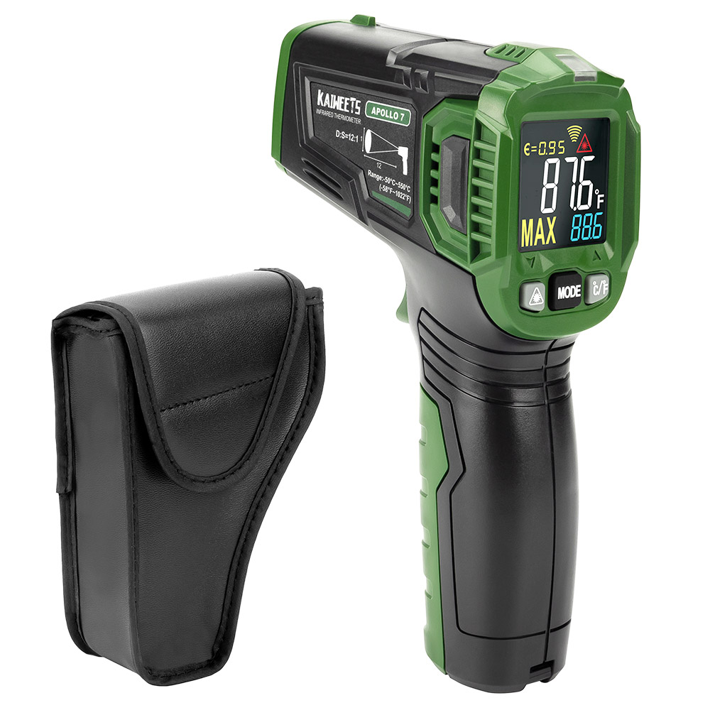 KAIWEETS Apollo 7 Digital Infrared Thermometer Temperature Gun