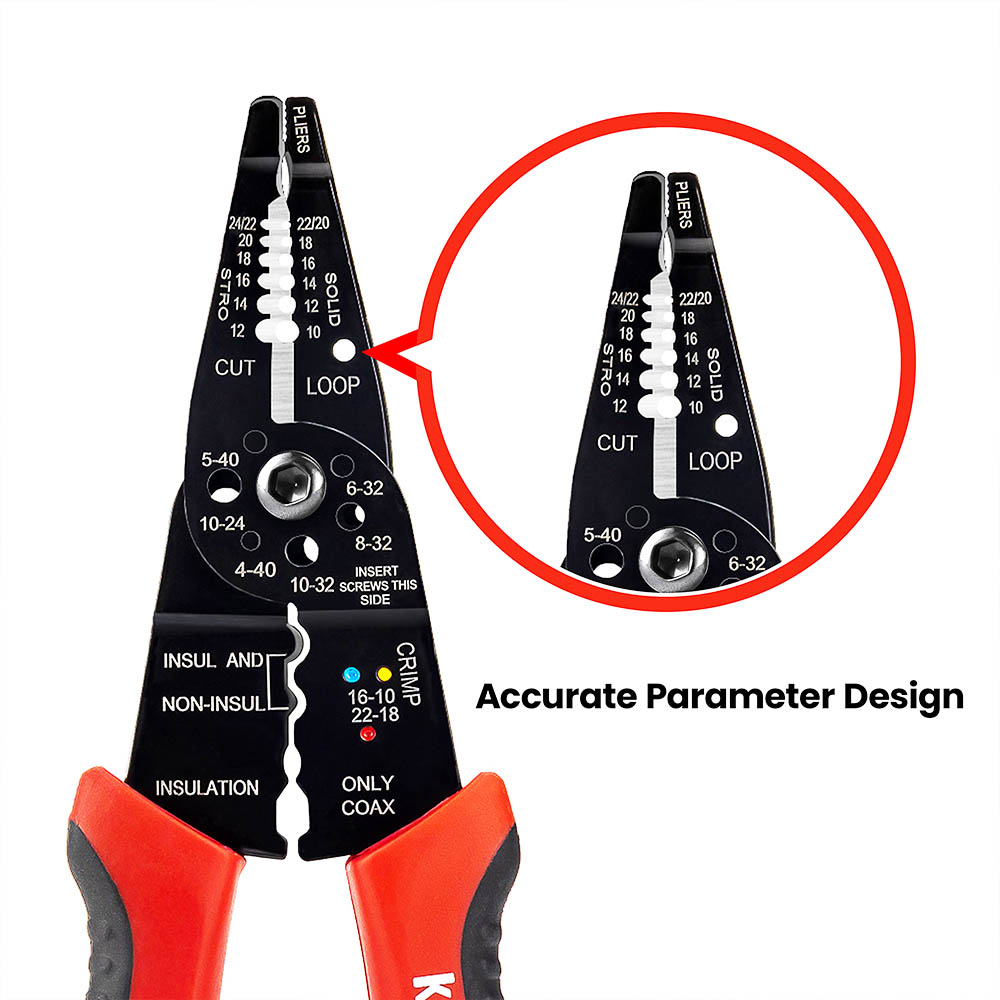 KAIWEETS KWS-105 5 in 1 Wire Stripping Tool