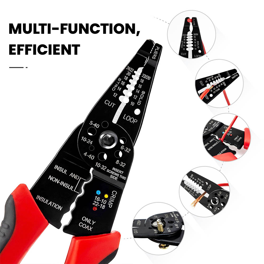 KAIWEETS KWS-105 5 in 1 Wire Stripping Tool