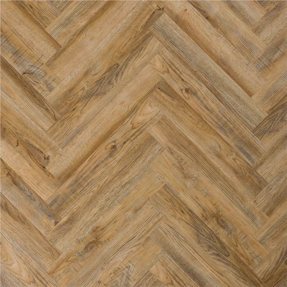 WallArt Wood Look Planks Reclaimed Oak Vintage Brown