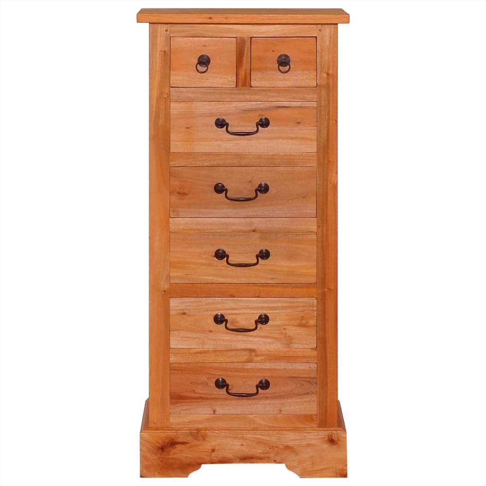 Chest of Drawers 45x35x100 cm Solid Wood Mahogany