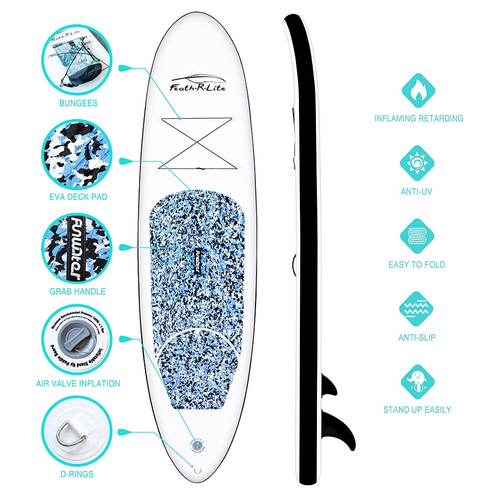 FunWater CAMOUFLAGE Inflatable Stand Up Paddle Board
