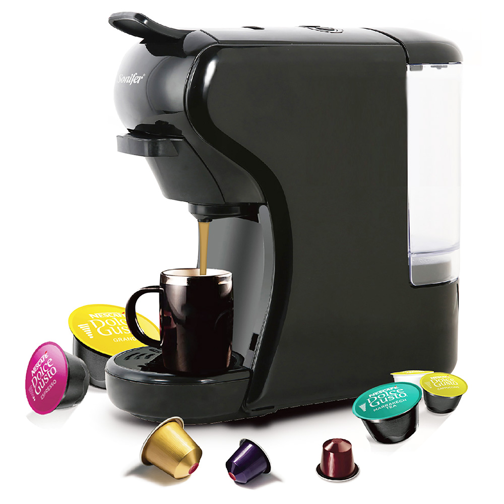 Sonifer SF3551 1450W Espresso Coffee Machine Capsule Coffee Maker