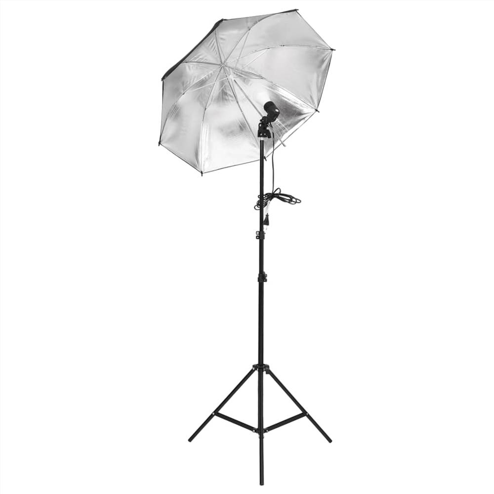Photo Studio Kit with Light Set and Backdrop