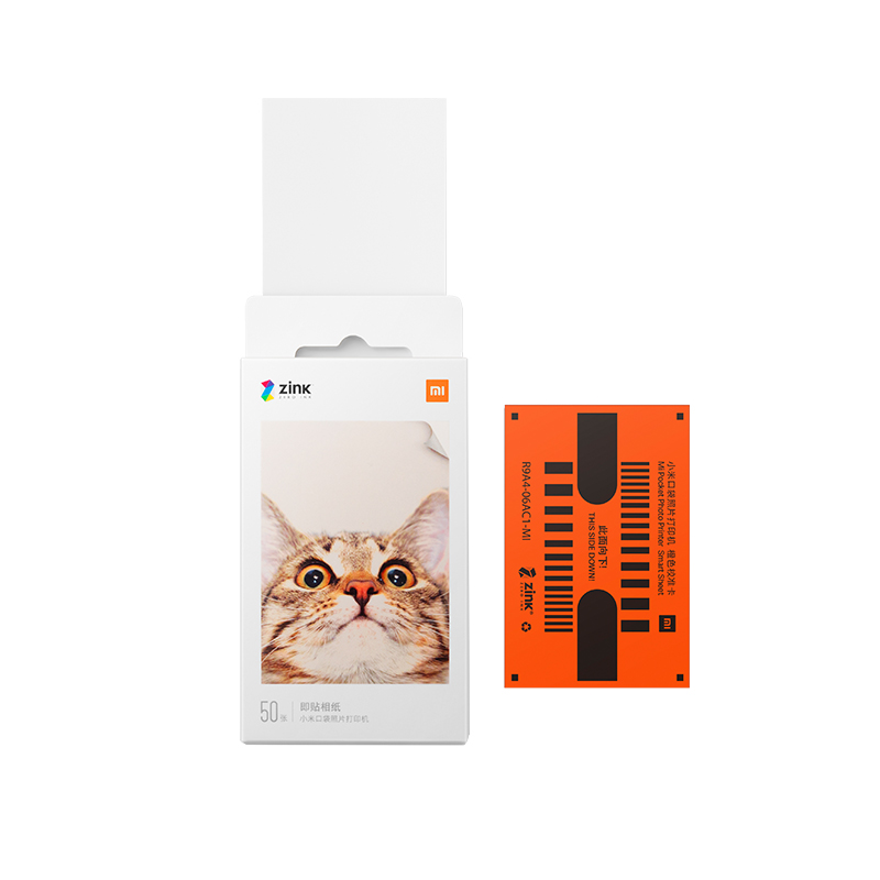 50pcs Xiaomi Photo Printing Paper Sticker for Xiaomi Pocket Printer