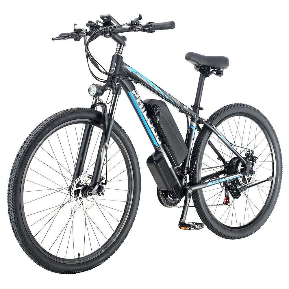 PHILODO H7 2.0 Electric Mountain Bike 26 Inch Black