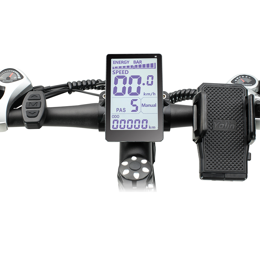 PHILODO H7 2.0 Electric Mountain Bike 26 Inch Black