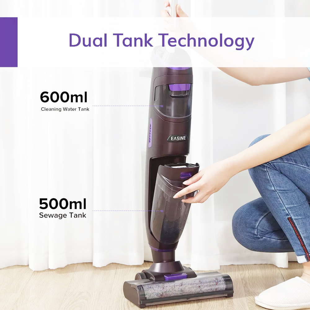 ILIFE F100 Cordless Wet Dry Vacuum Cleaner