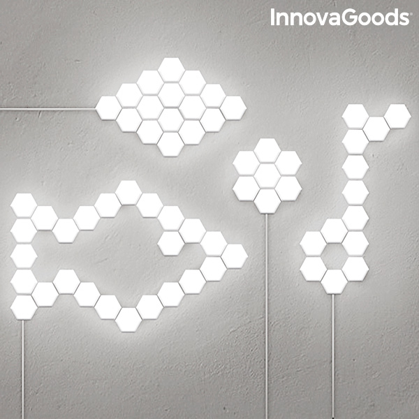 Modular Magnetic and Touch LED Panels 3PCS | Europe