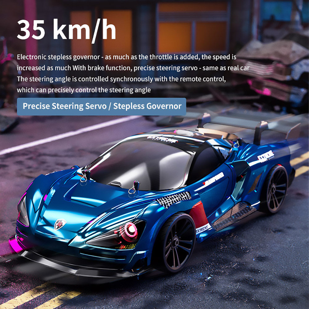 JJRC Q117 E 1:16 2.4G 4WD RC Car Blue