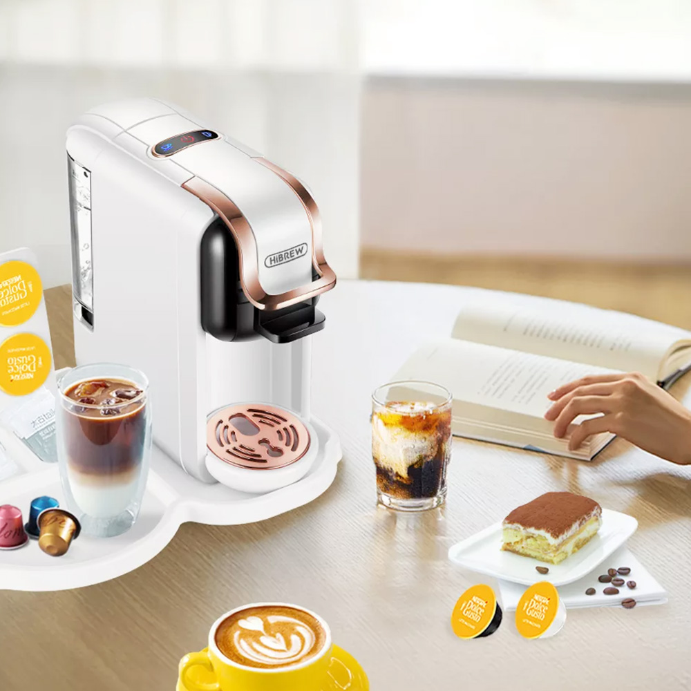 HiBREW H2A 1450W Espresso Coffee Machine White