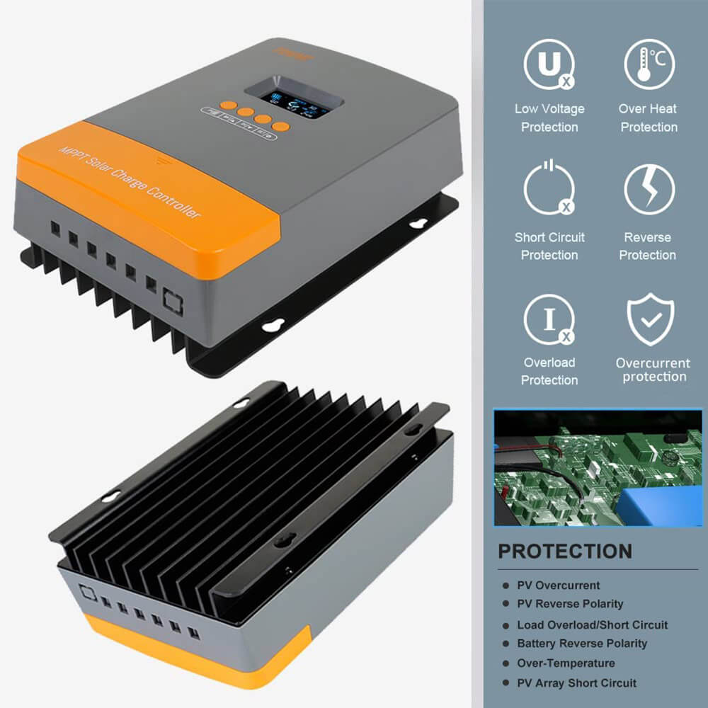 PowMr 60A MPPT Solar Charge Controller