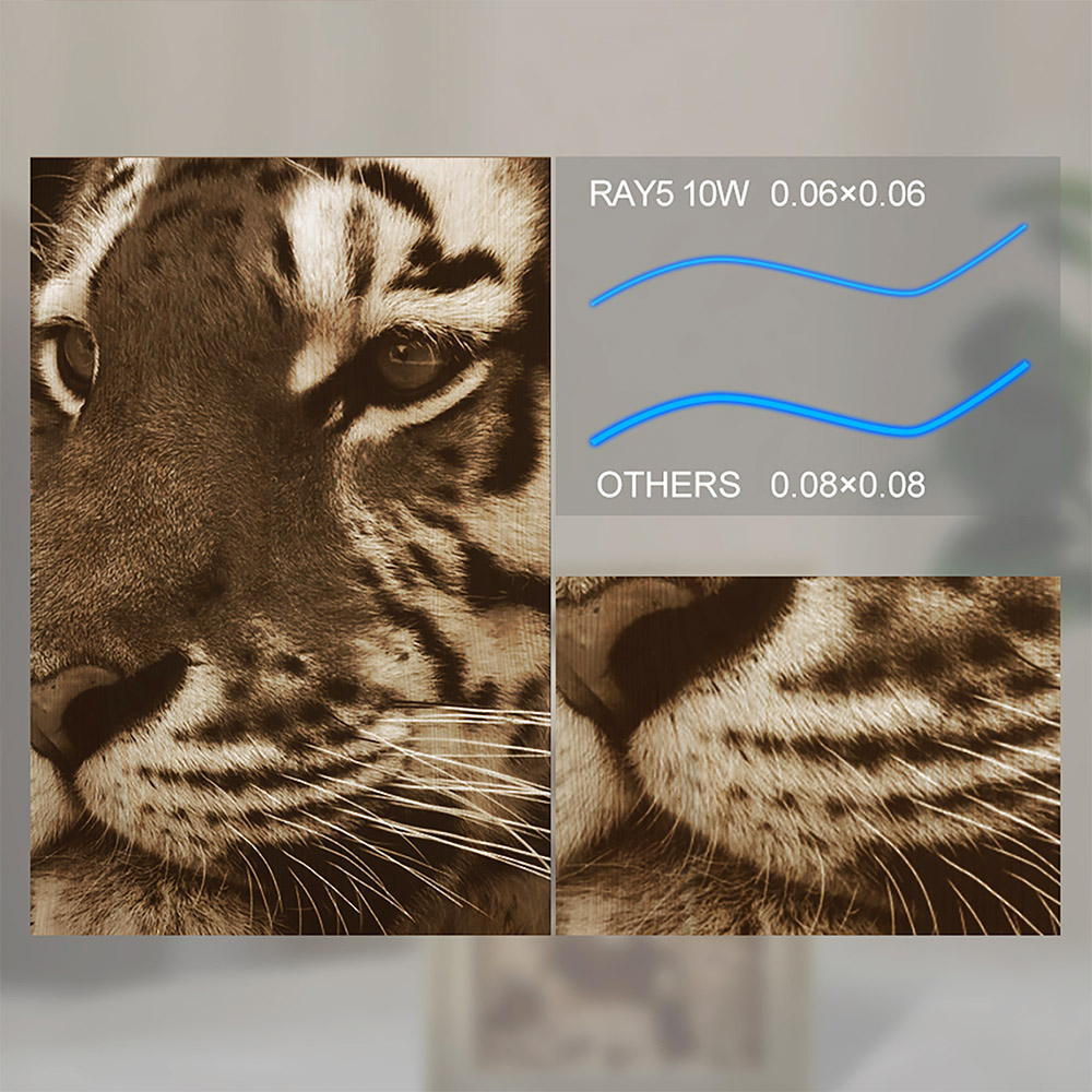 LONGER RAY5 10W Multi-Functional Laser Module Set