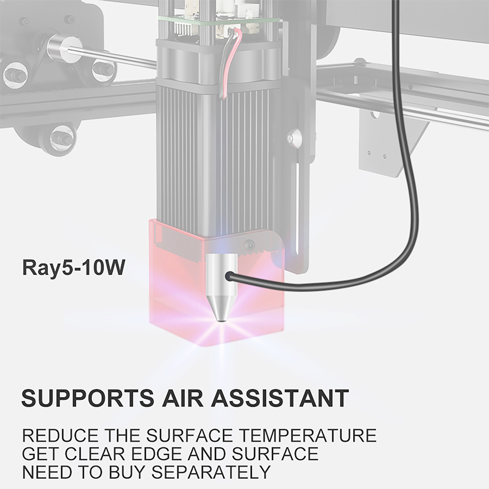 LONGER RAY5 10W Multi-Functional Laser Module Set