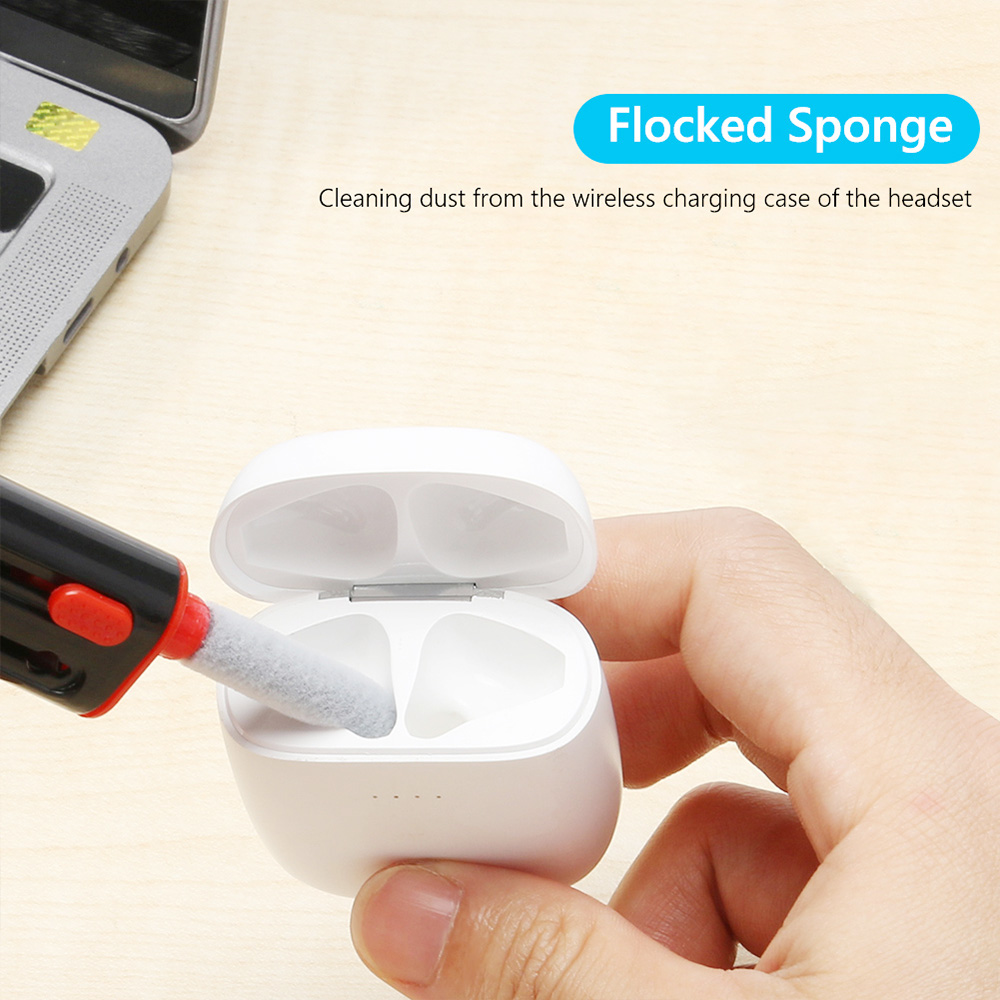 4 in 1 Bluetooth Earphone Cleaning Pen Kit White