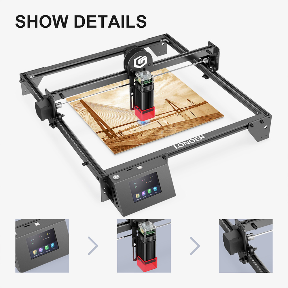 LONGER RAY5 10W Laser Engraver EU Plug | Europe