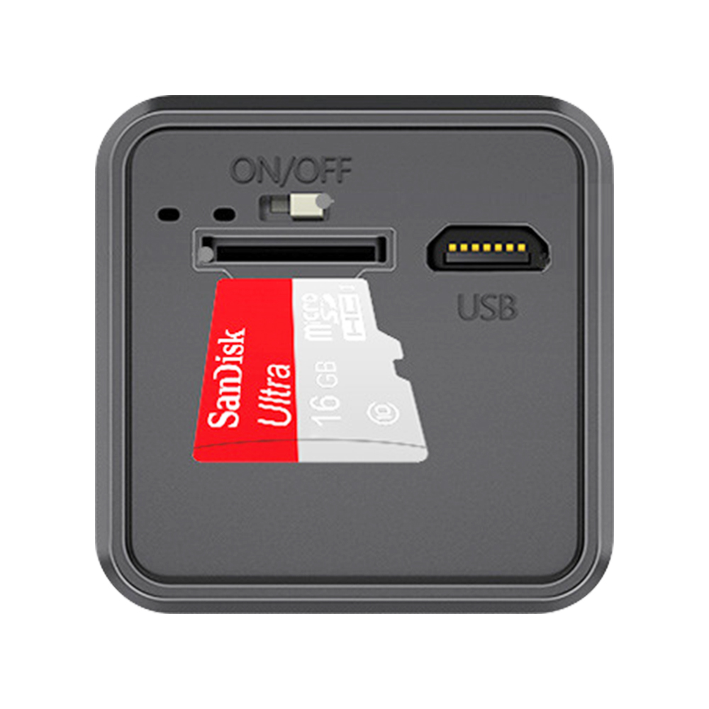X6 Home Square Mini WiFi Camera Black