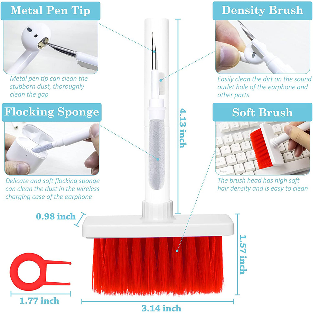 5 in 1 Multi-Purpose Keyboard Cleaning Brush