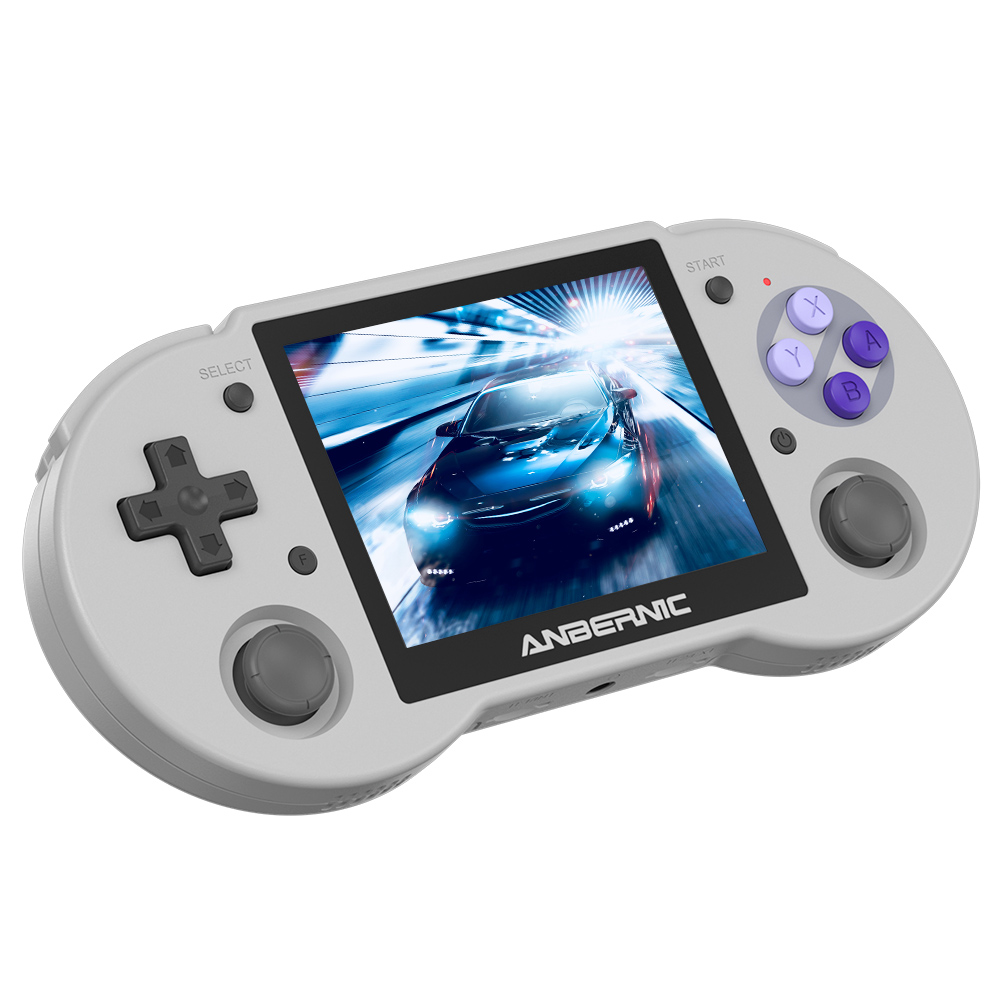 ANBERNIC RG353P Game Console Android 32GB Linux 16GB TF Card 64GB Grey
