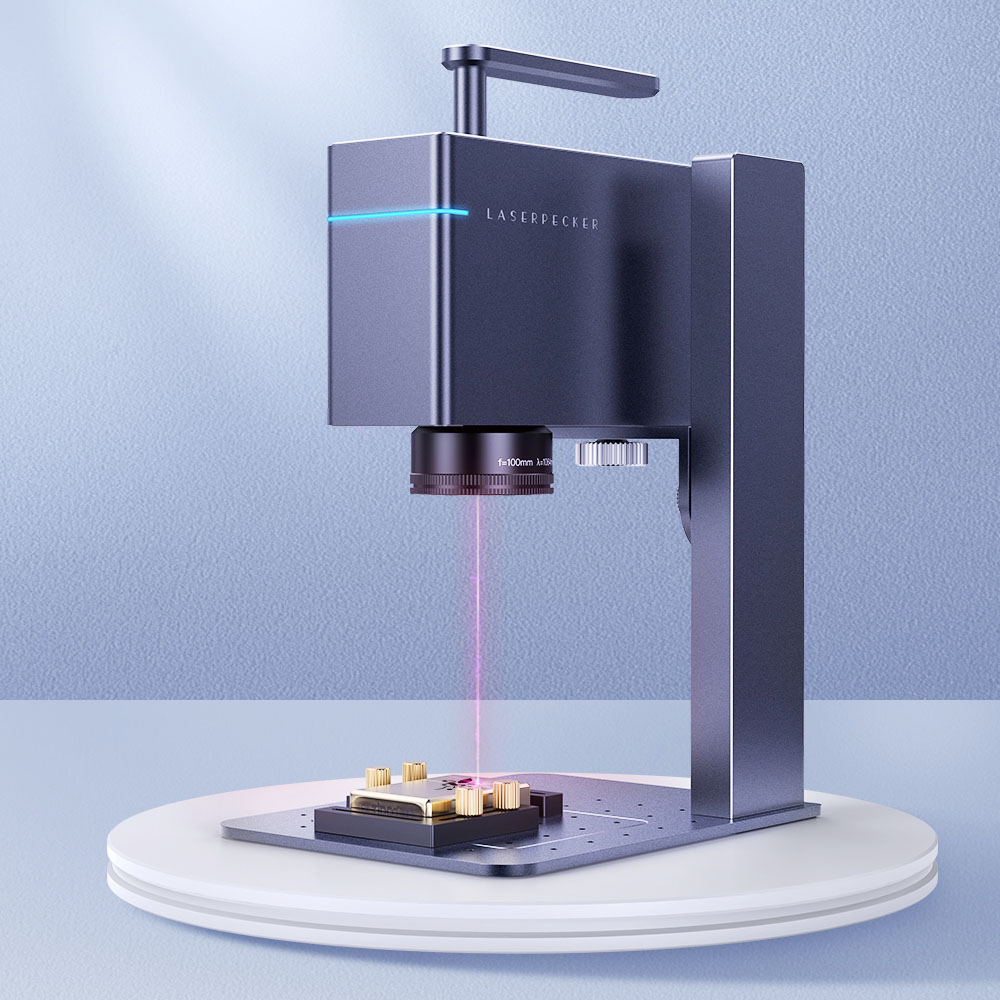 LaserPecker 3 Super Fast 10KW Handheld Laser Engraver Cutter with ...