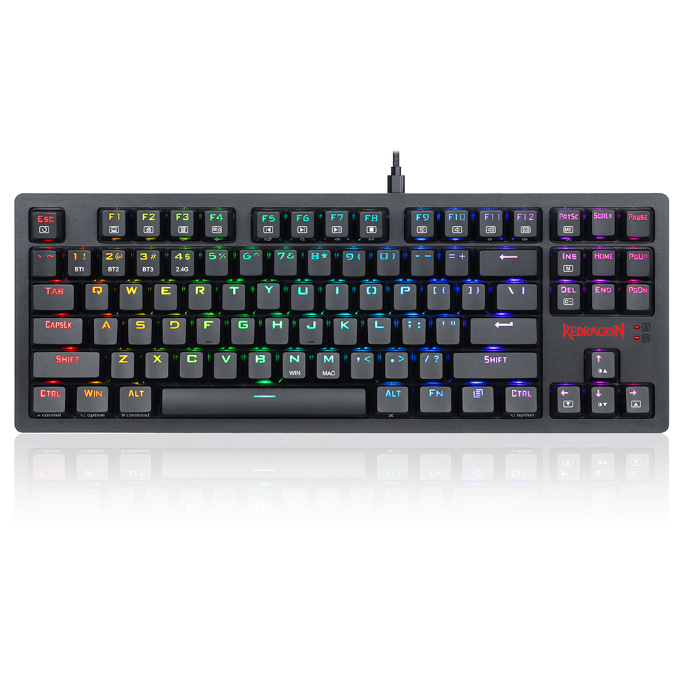 Redragon K598P-KRS RGB TKL Wireless Mechanical Keyboard Black