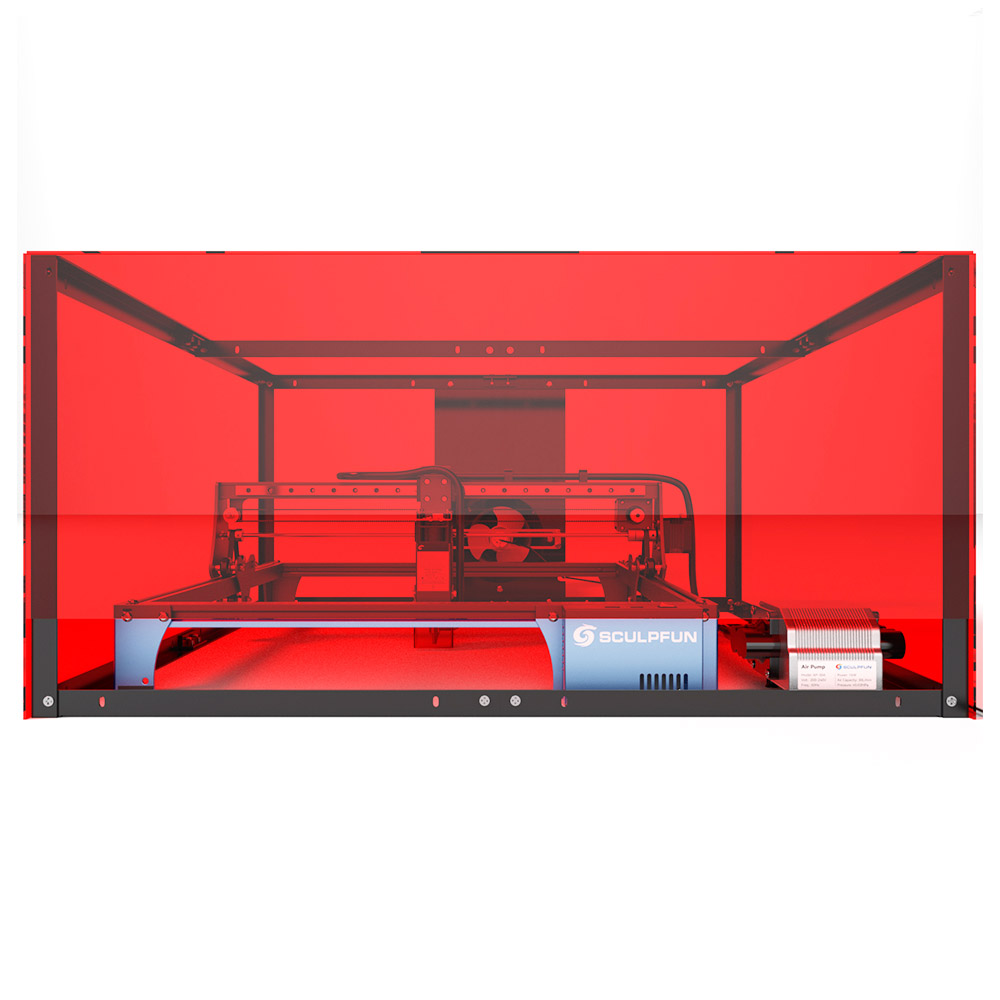 SCULPFUN Laser Engraver Smoke Exhaust Box | Poland