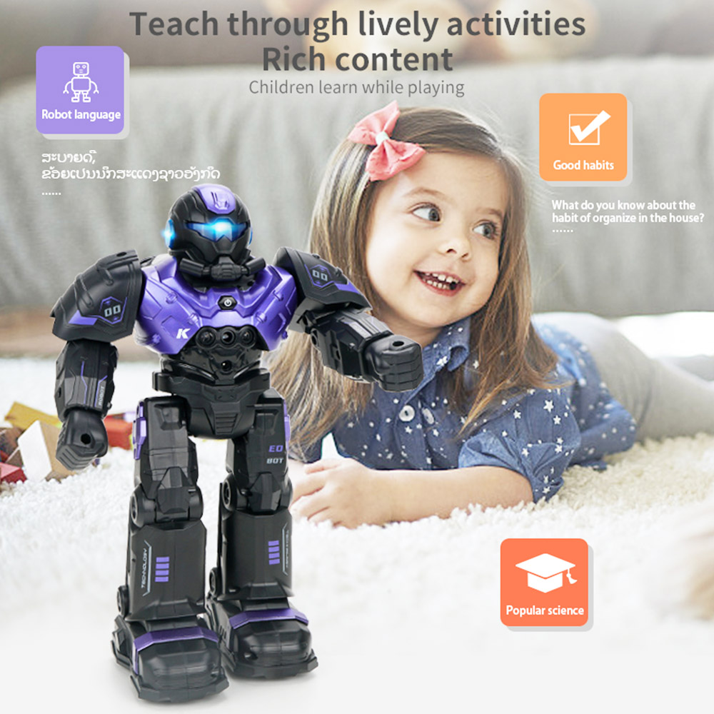 JJRC R20 CADY WILO Programming RC Robot Purple