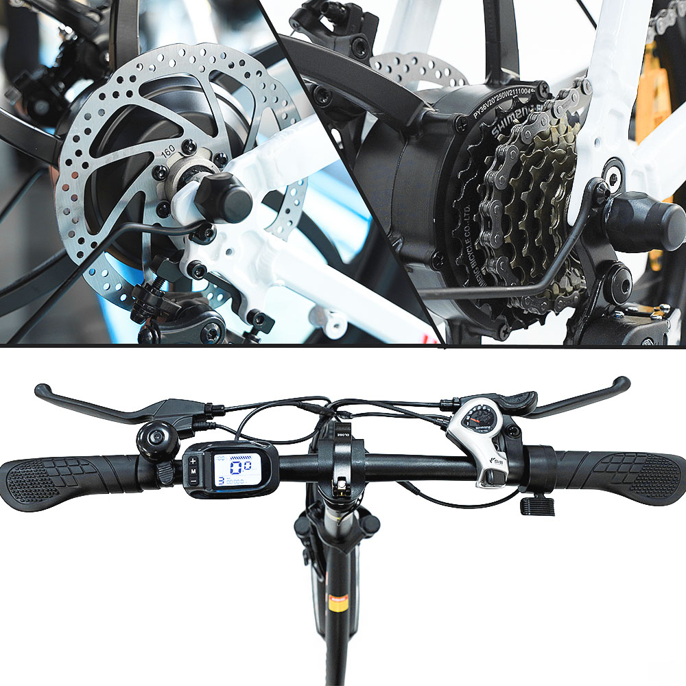 Fafrees F20 Electric Bike 20 Inch Folding Frame E-bike - Black