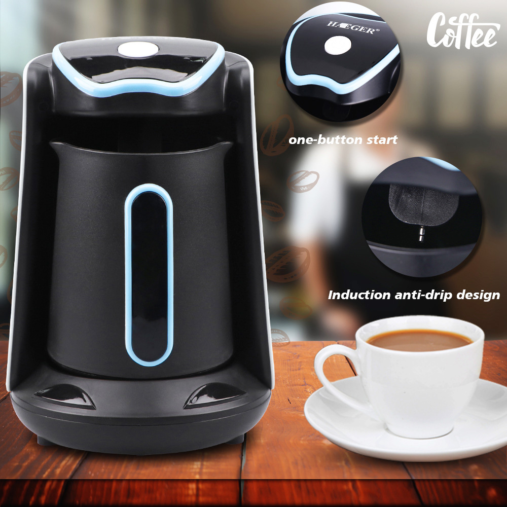 Household 600W Automatic Turkish Coffee Boiler Blue