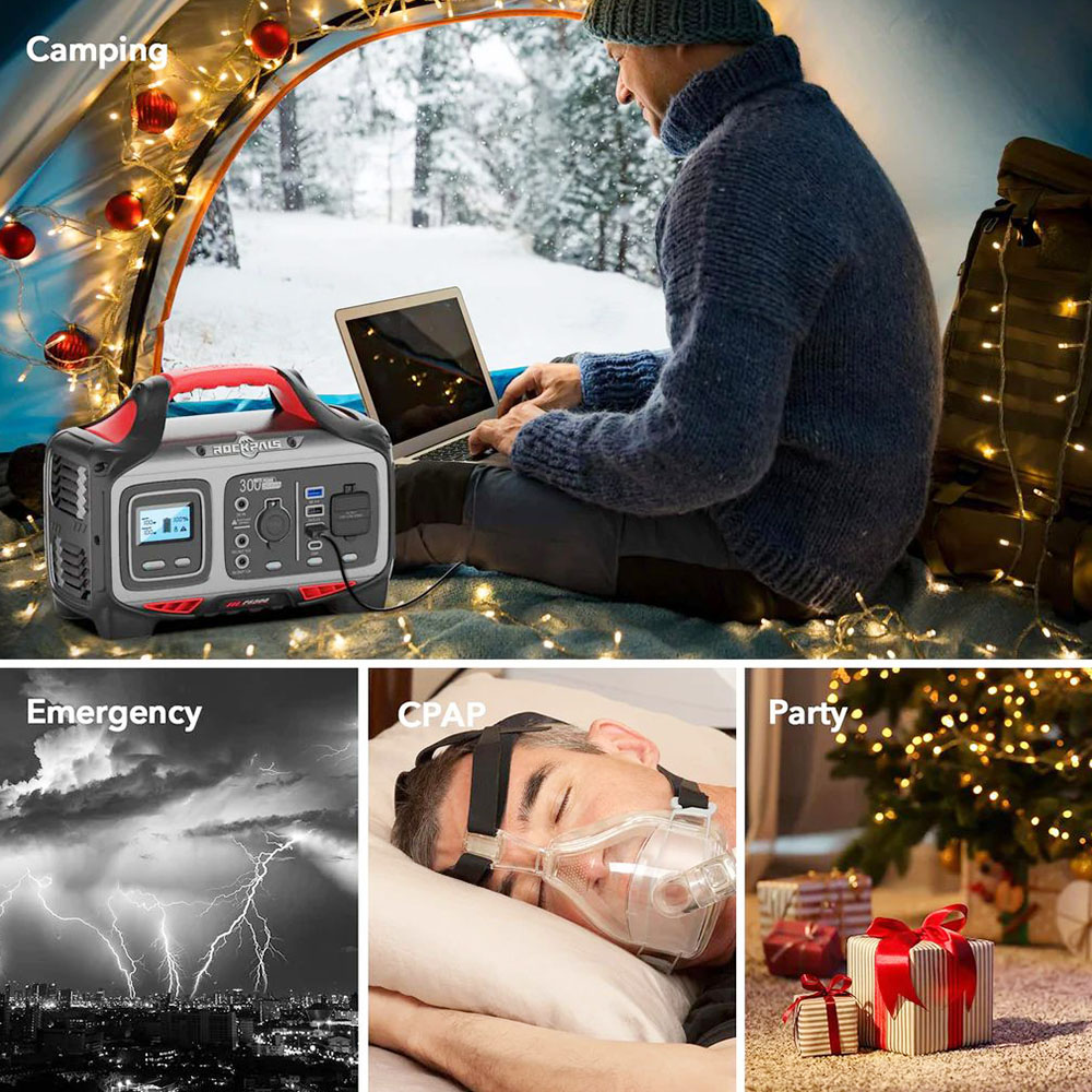 ROCKPALS Rockpower 300W Power Station US Plug