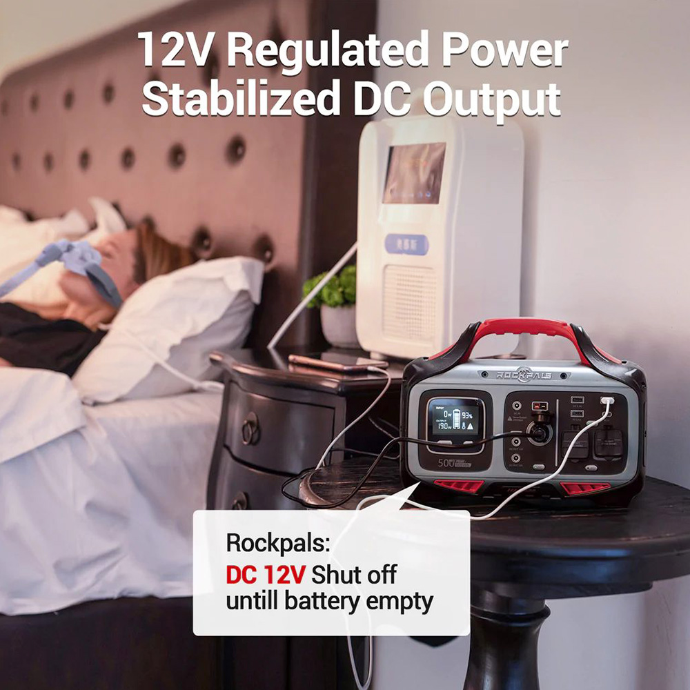 ROCKPALS Rockpower 500W Portable Power Station US Plug