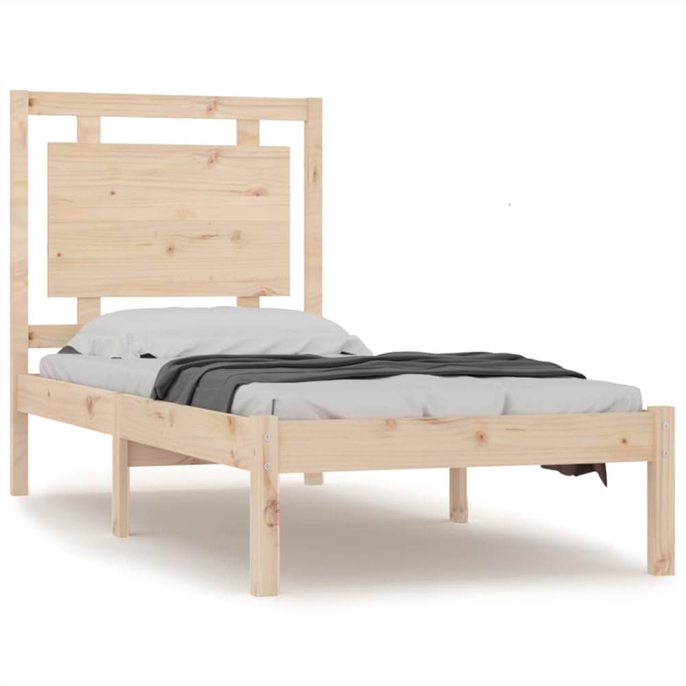 Bed Frame Solid Wood 90x200 cm