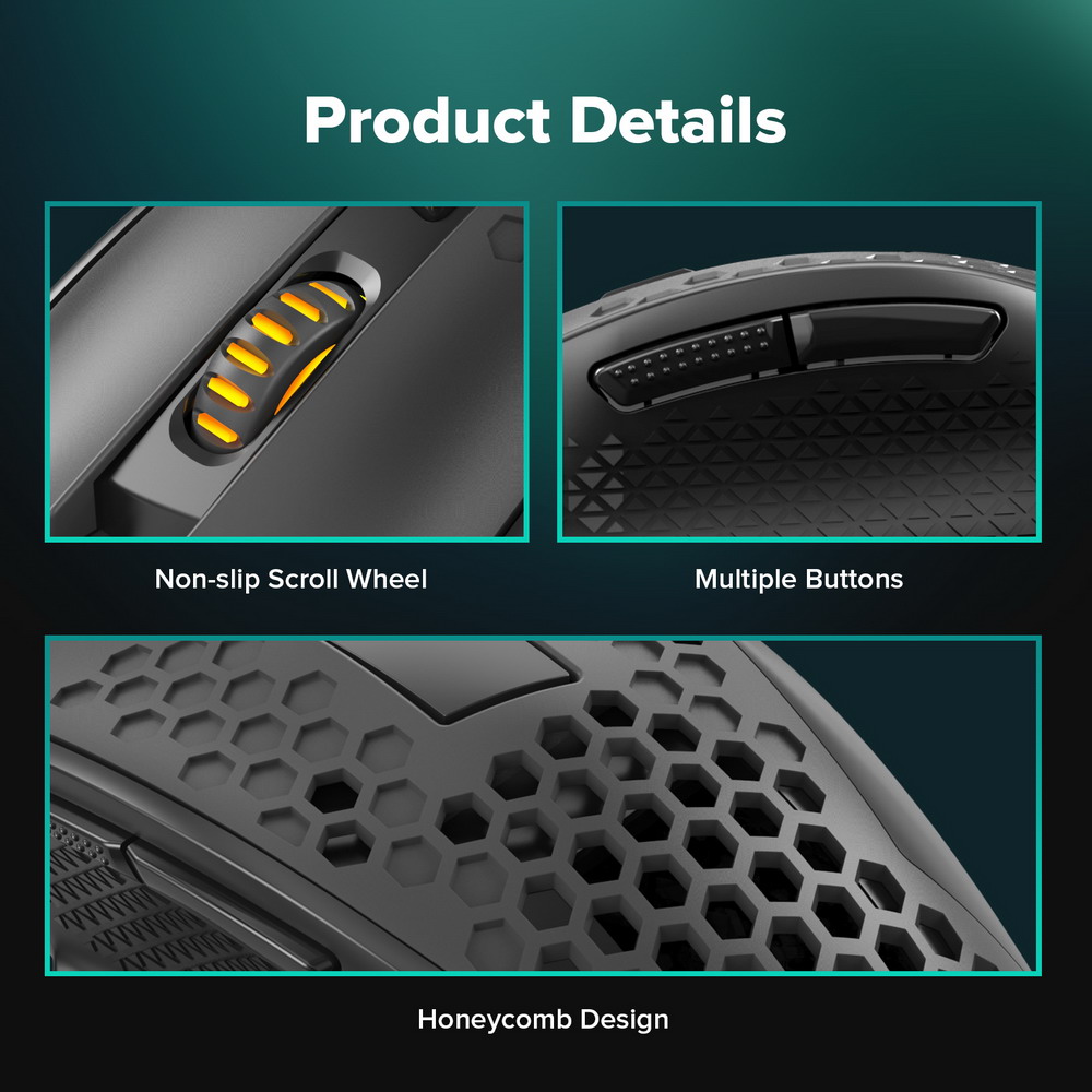 Redragon Ranger M722 Ultra-Lightweight Wired Gaming Mouse