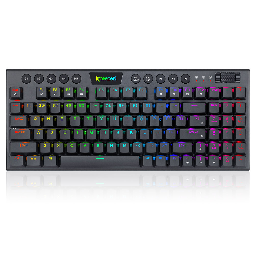 Redragon K625P-KBS Wireless RGB Mechanical Keyboard