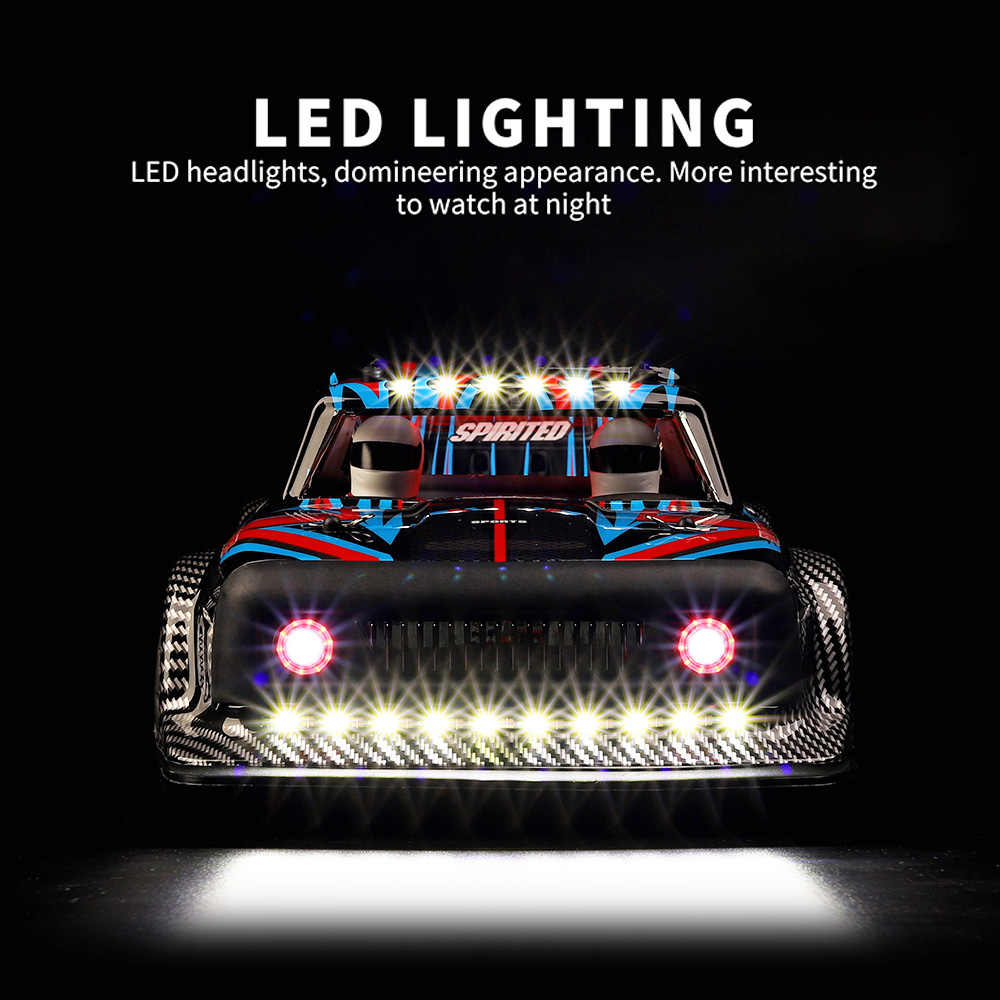 WLtoys 104072 RC Car Brushless Motor Remote Control One Battery