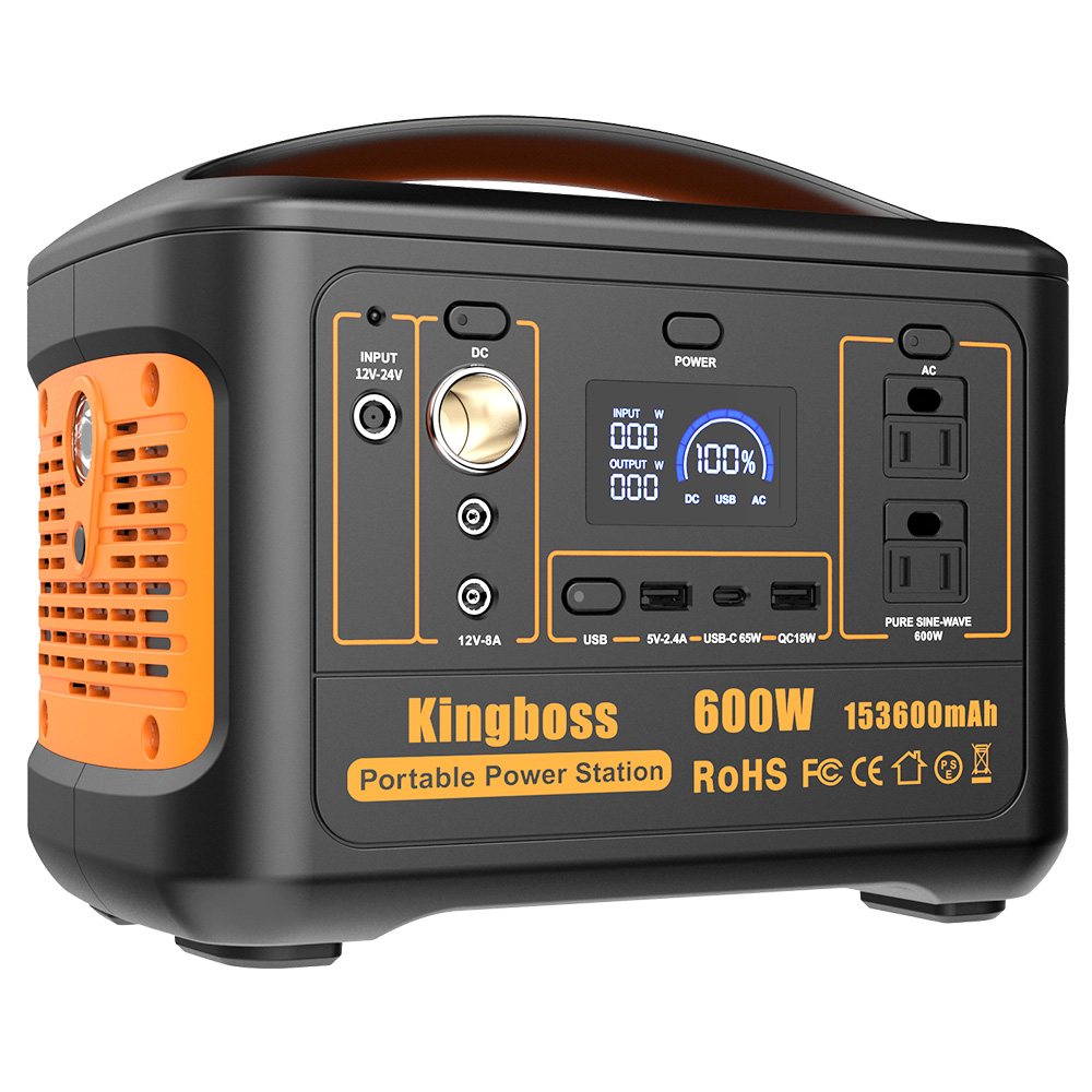 Kingboss 600W Portable Power Station Orange