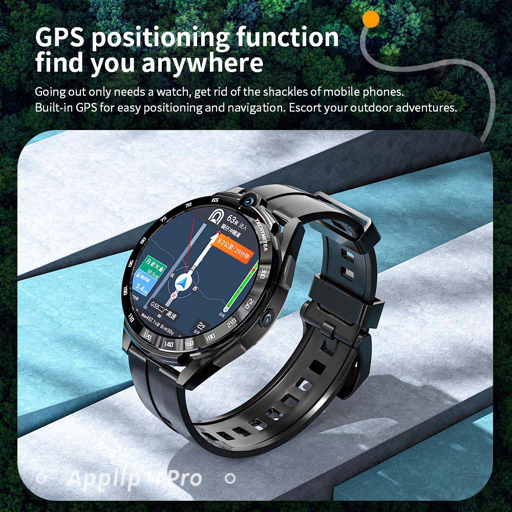 LOKMAT APPLLP 4 PRO Android 11 Smartwatch with 6GB RAM 128GB ROM