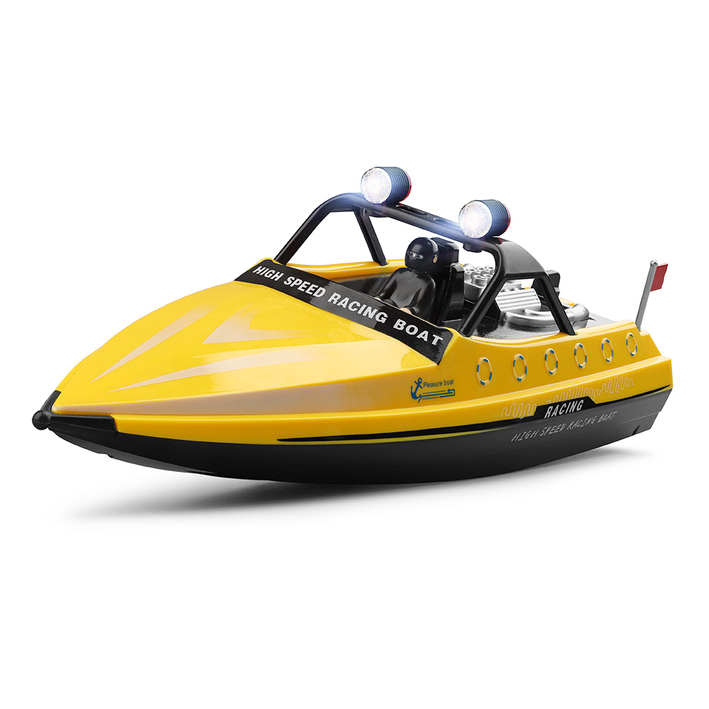 Wltoys WL917 RC Boat 2.4G High Speed Jet Racing Boat Yellow