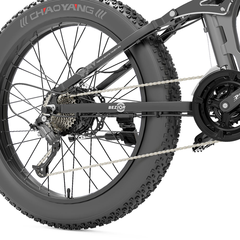 Bezior X-PLUS Electric Bike Black