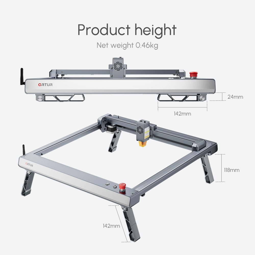 ORTUR FFT1.0 Foldable Feet | United Kingdom