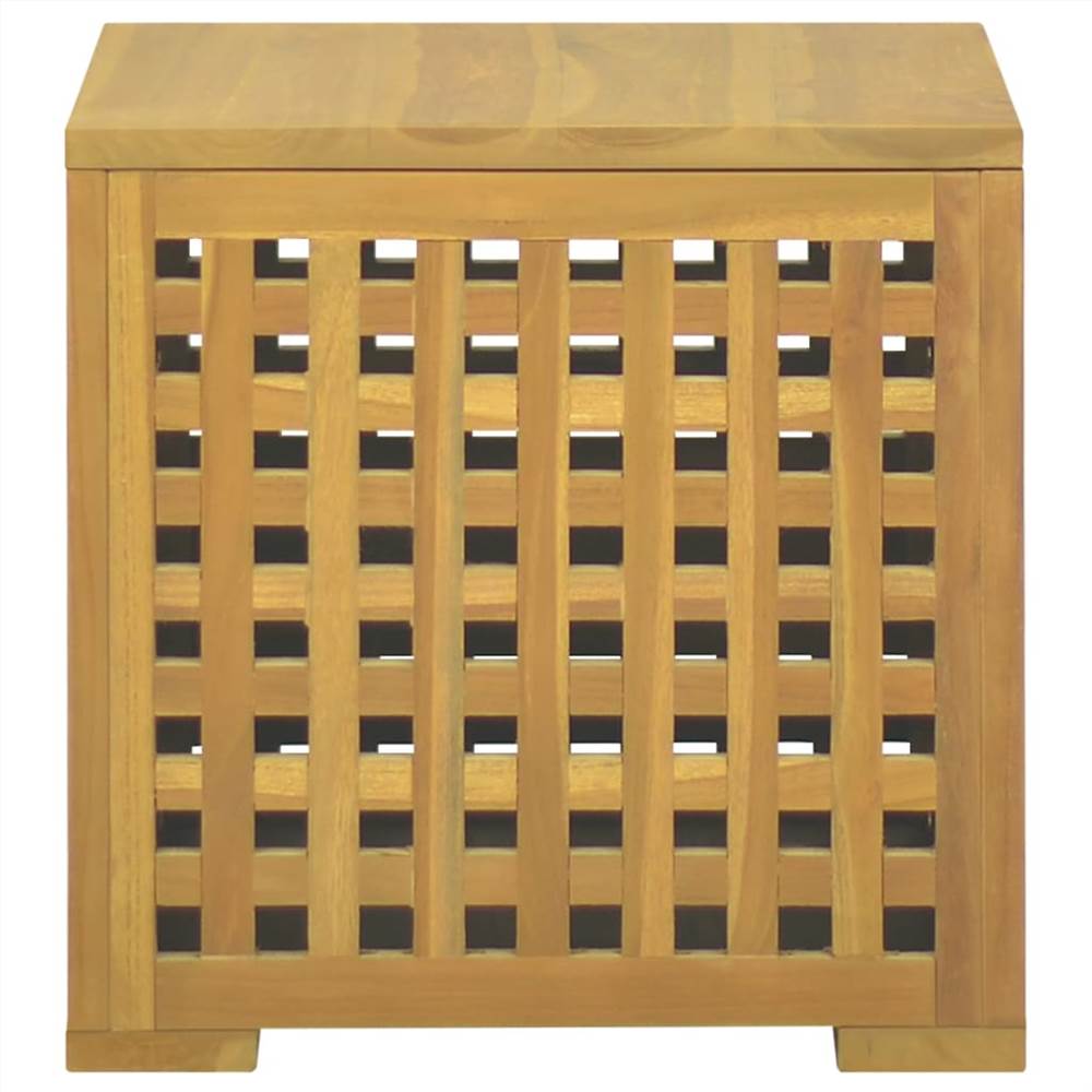 Rope Box 40x40x40 cm Solid Wood Teak